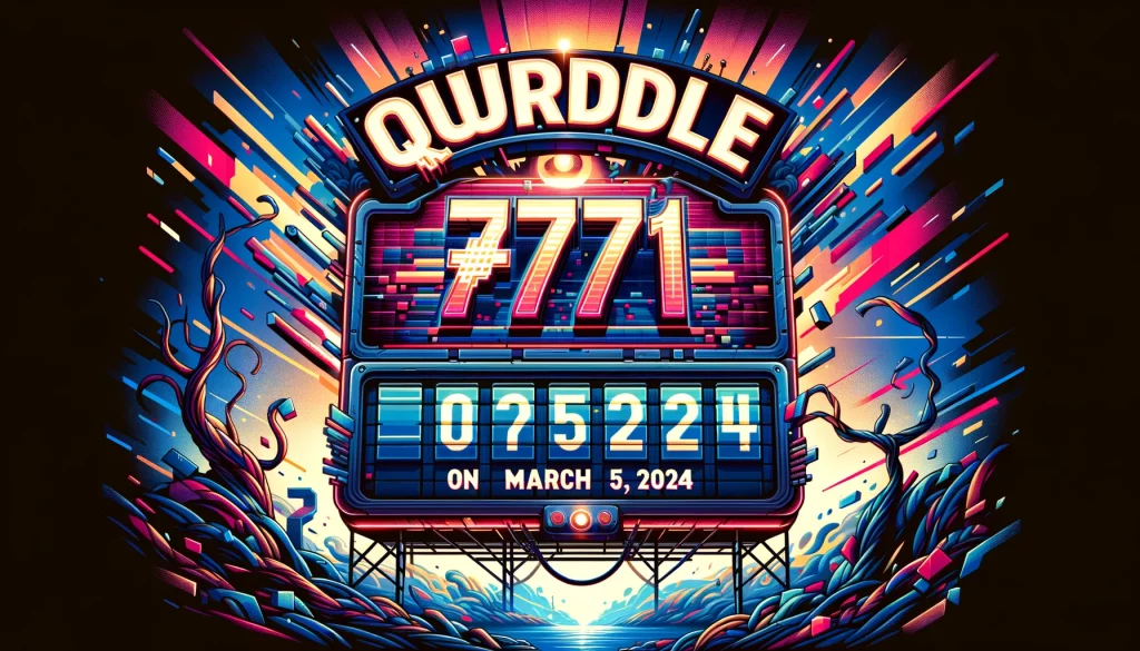Quordle Answers March 5 Today 2024 (Quordle #771) - Try Hard Wordle